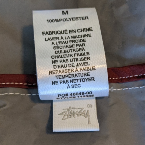 Stussy | Jackets & Coats | Mens Stussy Hooded Raincoat Jacket Wtag Euc ...